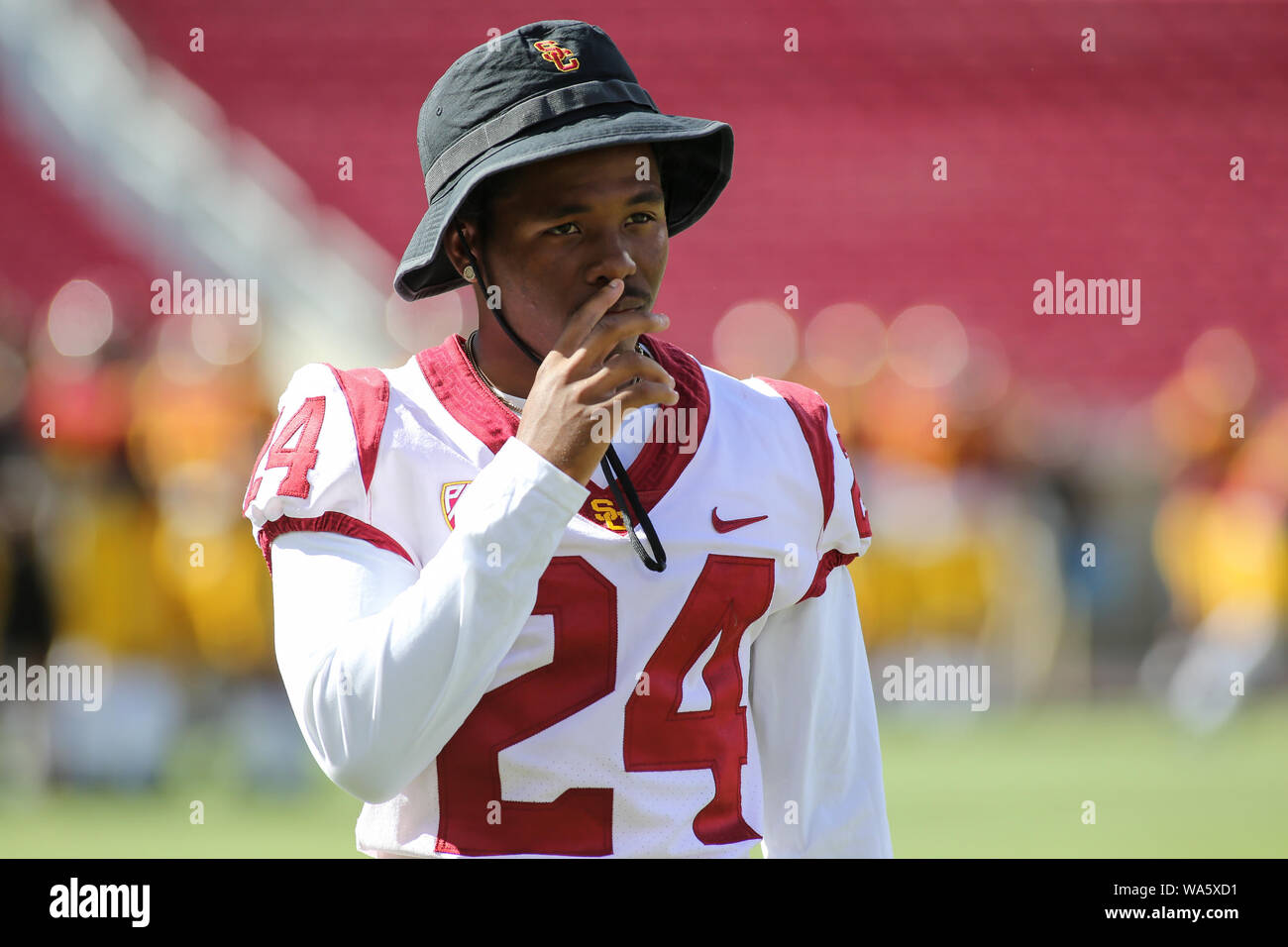 USC Trojans cornerback Max Williams (24) during the USC Trojans PAC-12 ...