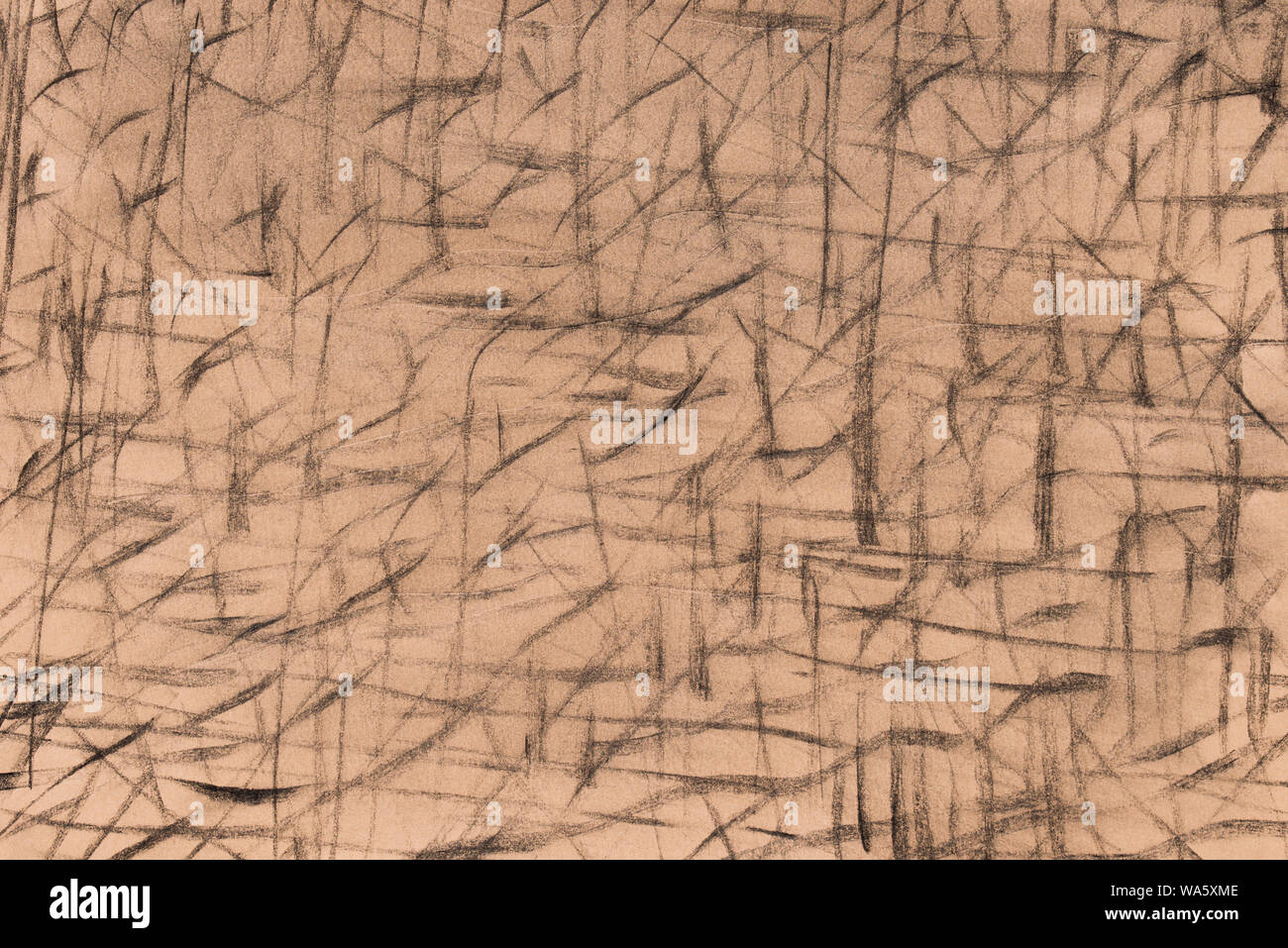charcoal drawing pattern on paper background texture Stock Photo - Alamy