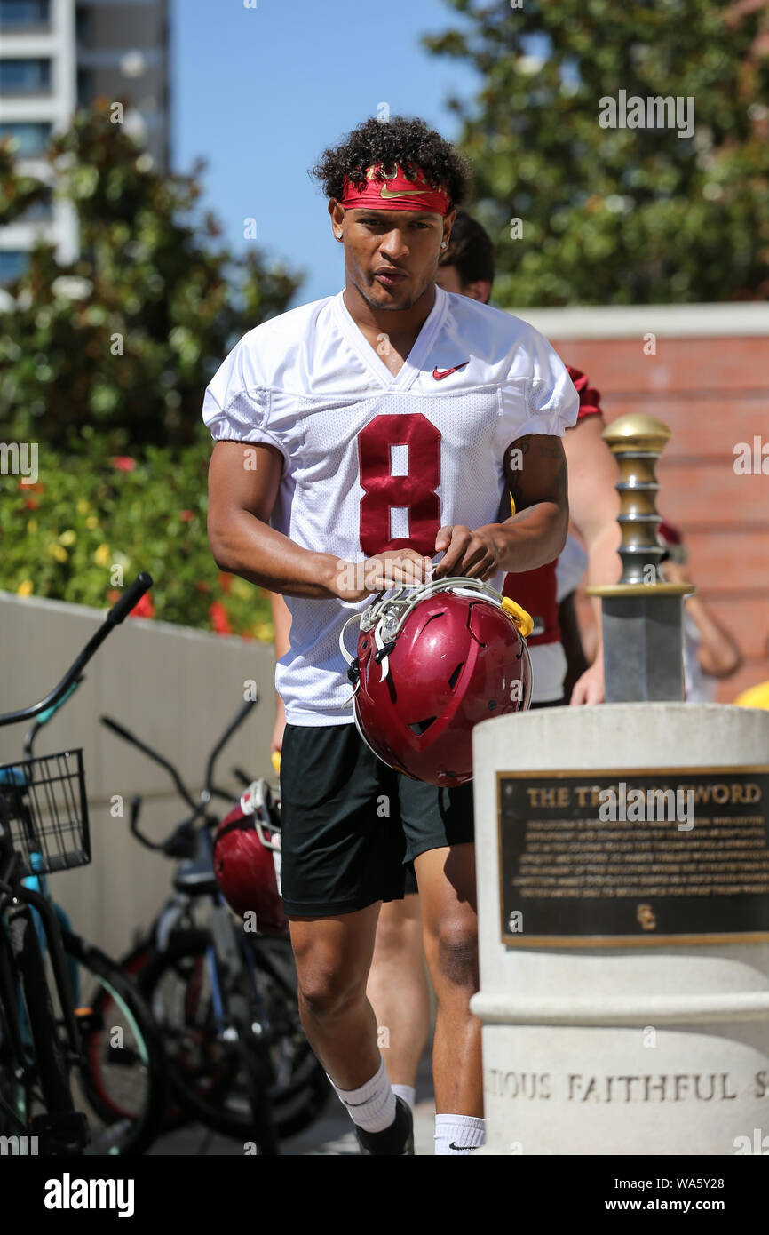 USC Trojans cornerback Chris Steele (8) during USC Trojans practice on ...
