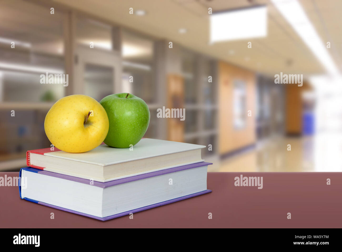 Book and campus of university for education concept Stock Photo - Alamy