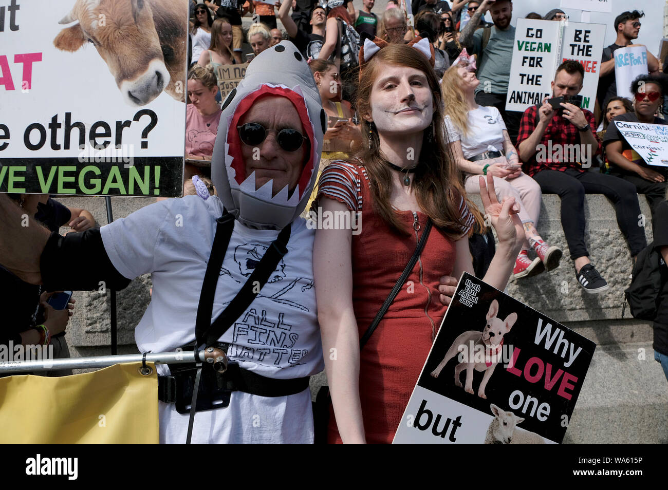 Animal activists hi-res stock photography and images - Alamy