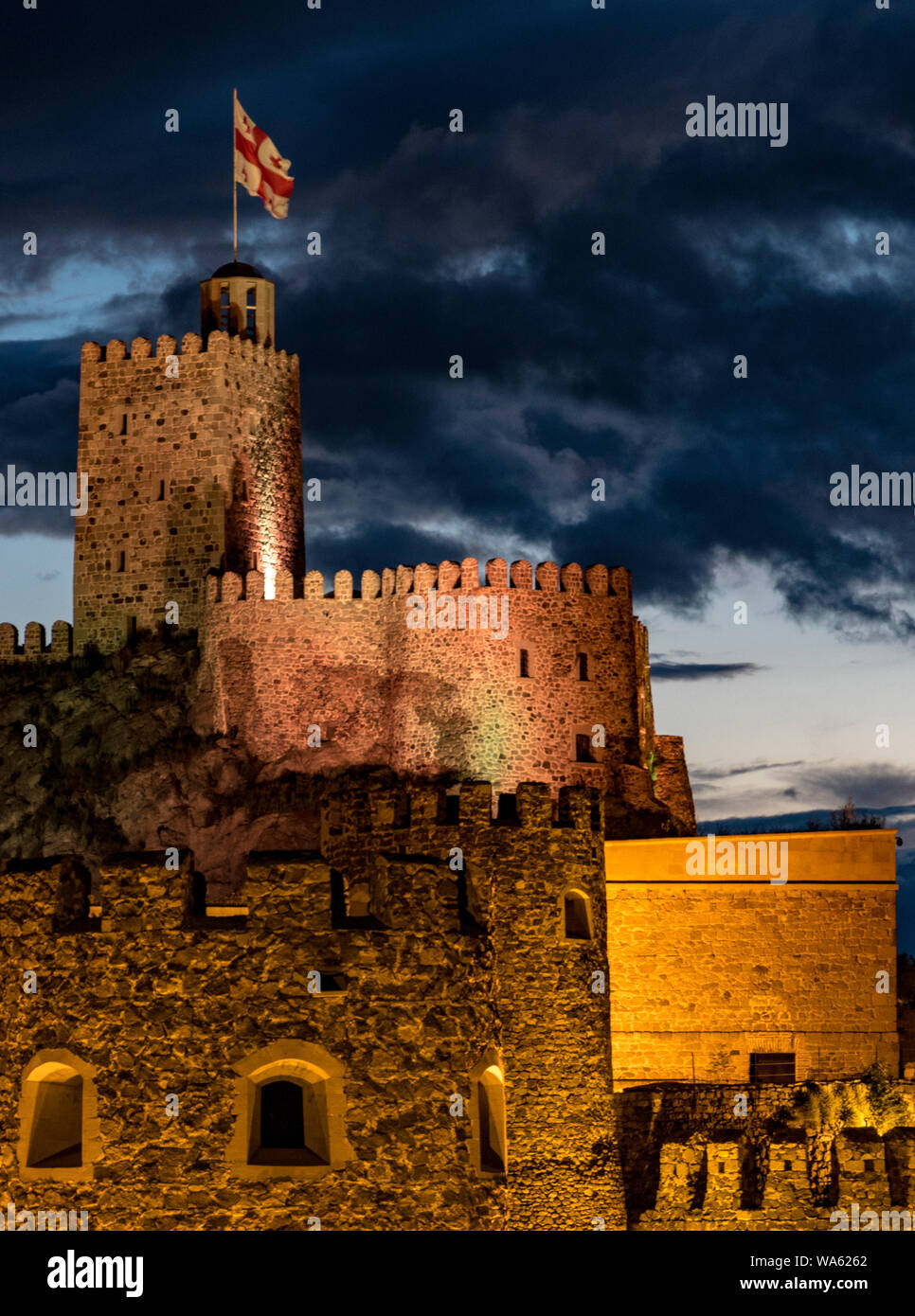 Rabati castle in Akhaltsikhe , Georgia old ruin Stock Photo - Alamy