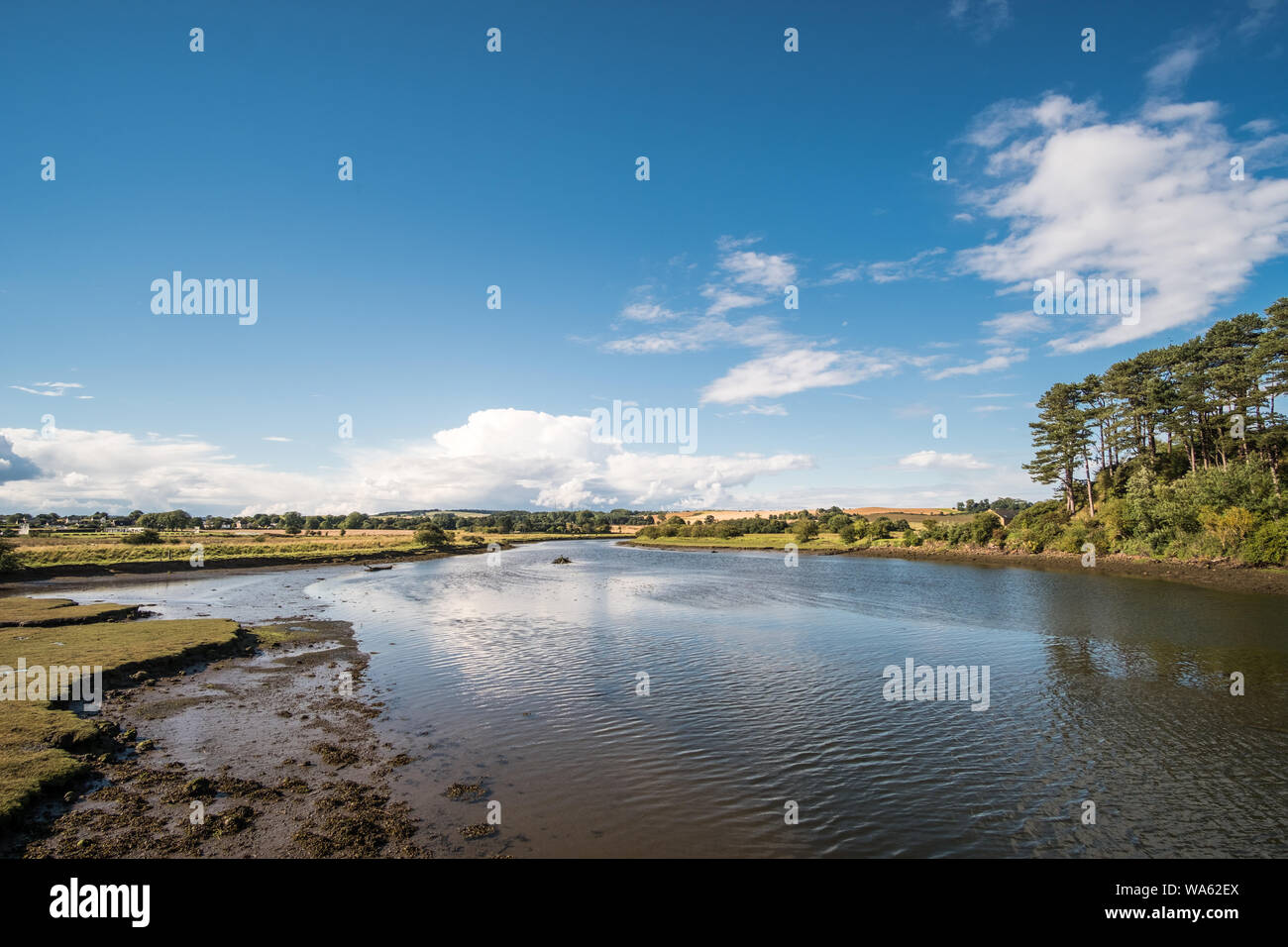 English british river aln alnmouth northumberland hi-res stock ...
