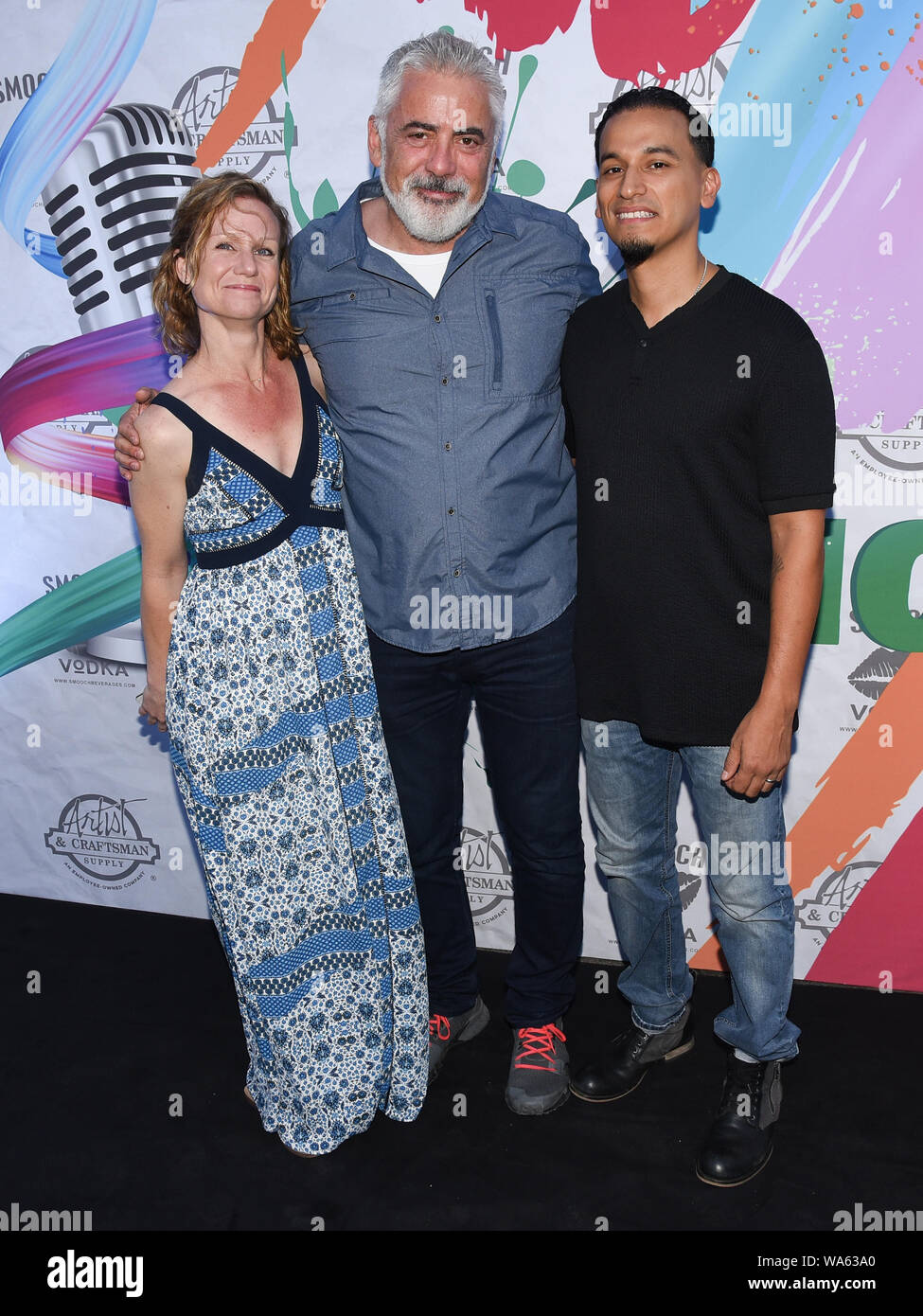 August 17, 2019, Los Angeles, California, USA: Michelle Arkin, Adam ...