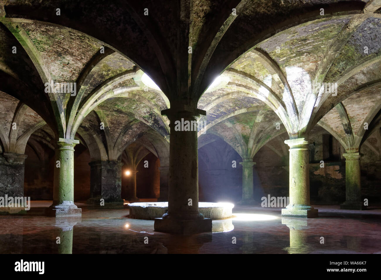 Medieval underground water reservoir inMazagan Stock Photo - Alamy