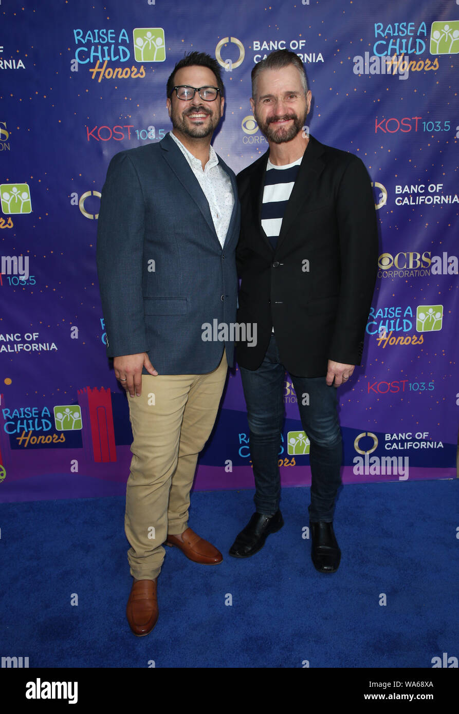LOS ANGELES, CA - AUGUST 17: Jesse Brune-Horan, Christopher Brune-Horan ...