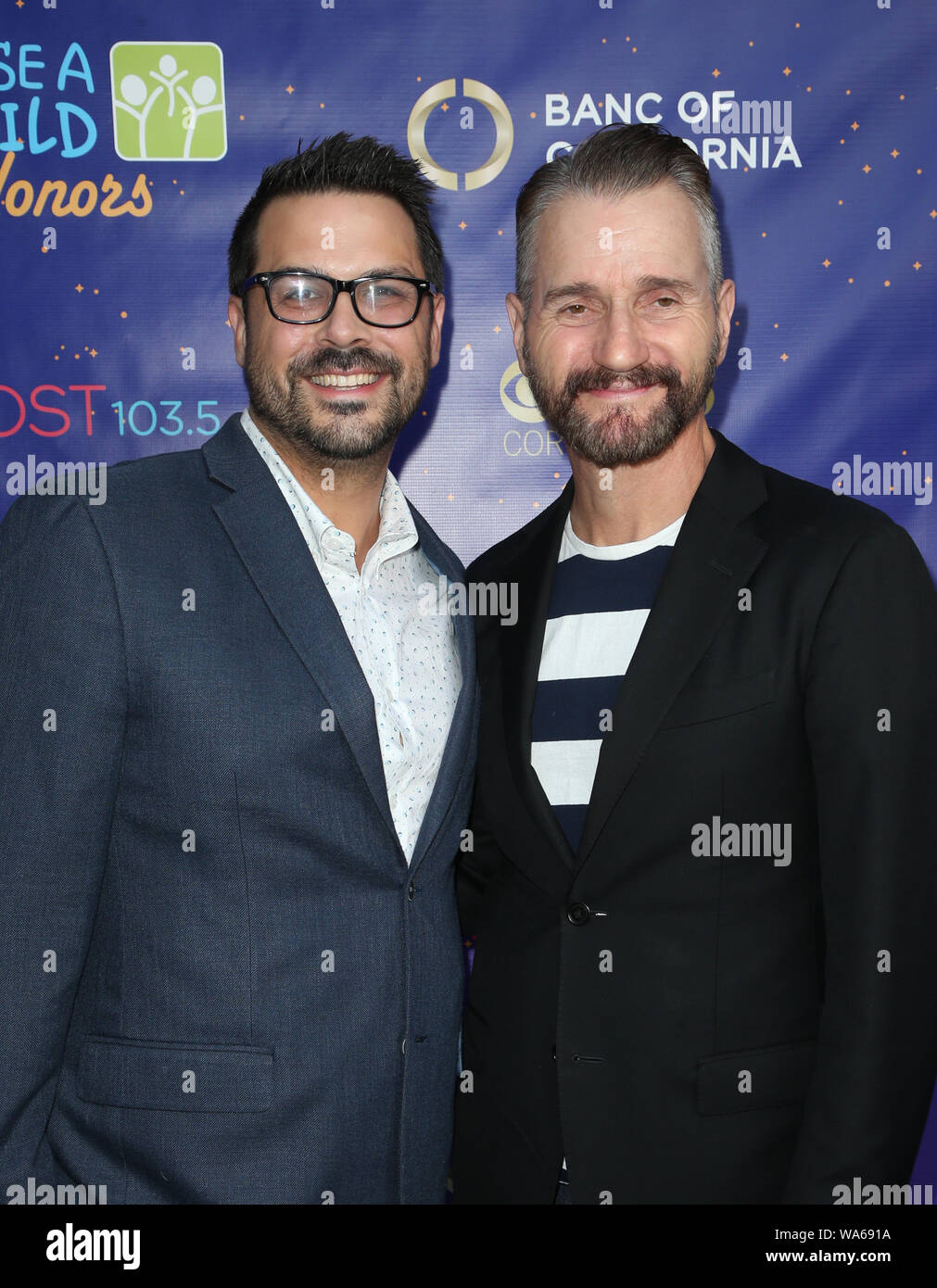 LOS ANGELES, CA - AUGUST 17: Jesse Brune-Horan, Christopher Brune-Horan ...