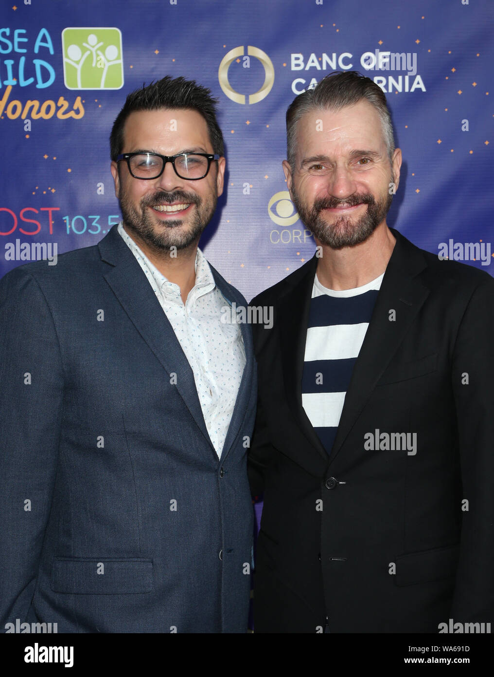LOS ANGELES, CA - AUGUST 17: Jesse Brune-Horan, Christopher Brune-Horan ...