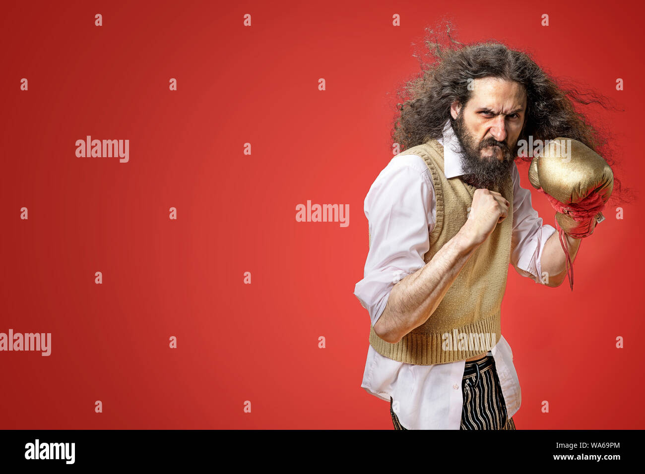Nerd boxing hi-res stock photography and images - Alamy