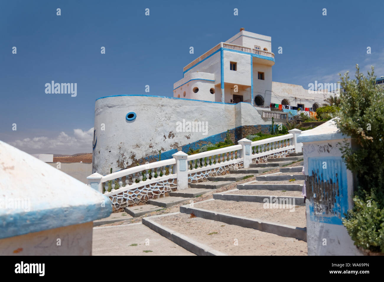 Various faces of Sidi Ifni Stock Photo - Alamy