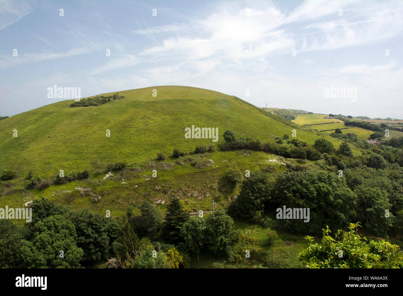 DORSET; CORFE; THE PURBECK HILLS Stock Photo - Alamy