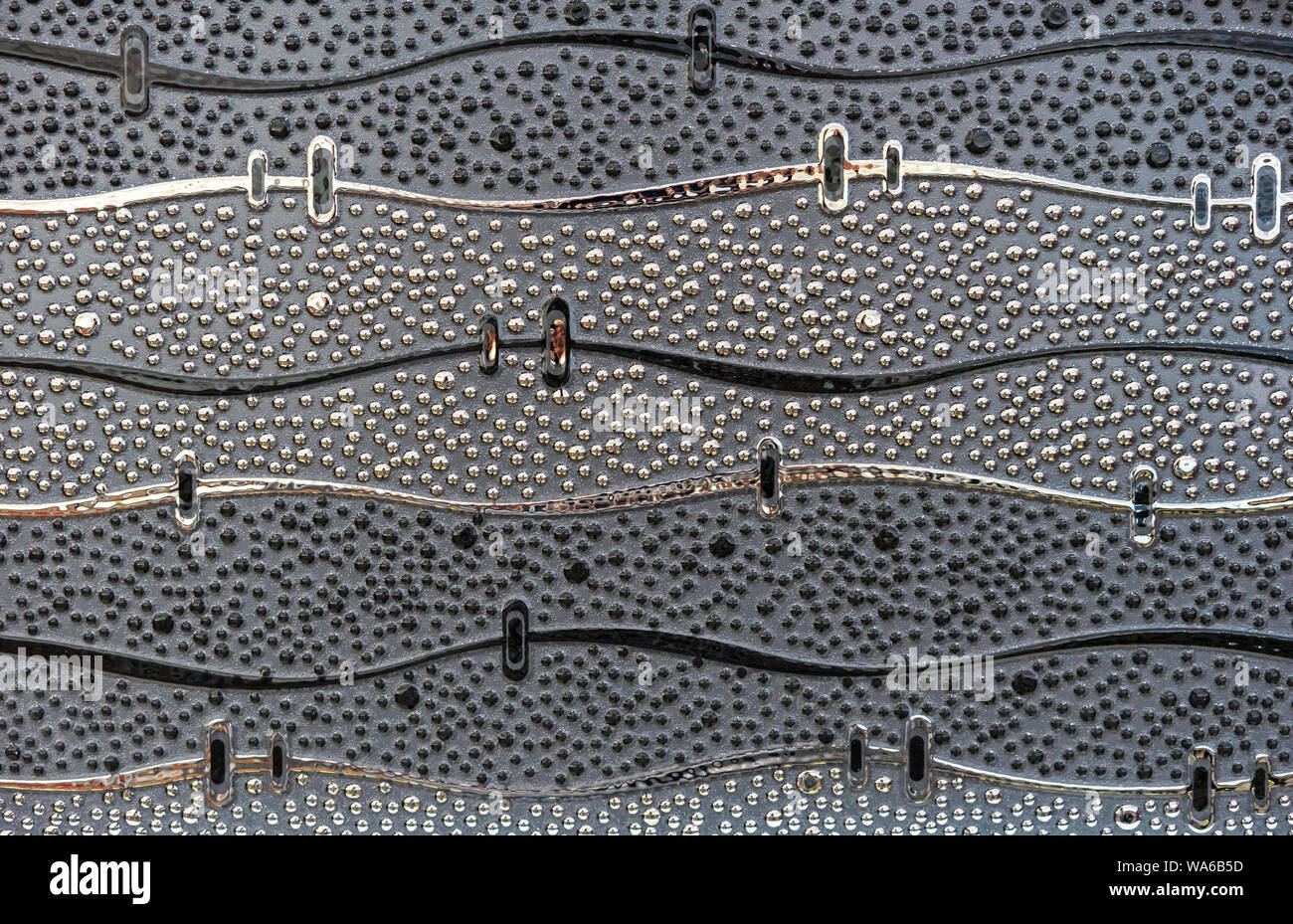 Porcelain stoneware tile with a wavy pattern. Background of porcelain ...