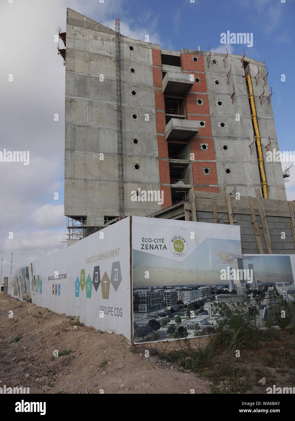 The new ecological city of Zenata, near Casablanca, in Marocco is about ...
