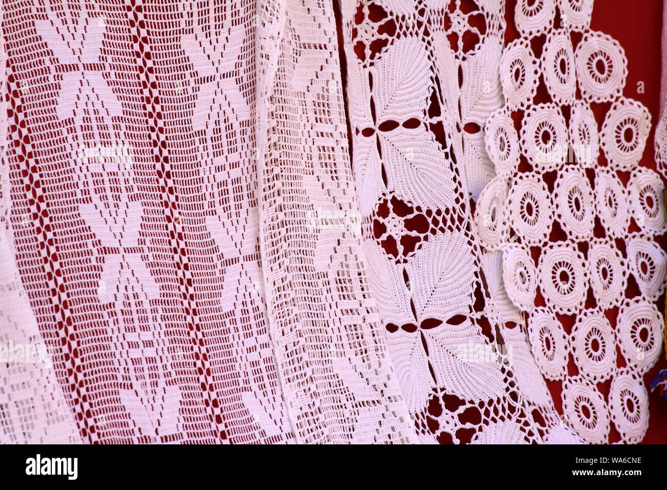 White lace detail hi-res stock photography and images - Alamy