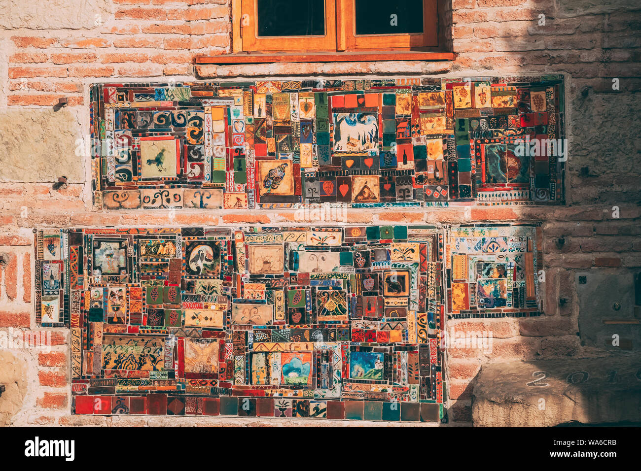 Tbilisi, Georgia. Close Up Details Of Famous Rezo Gabriadze Marionette ...