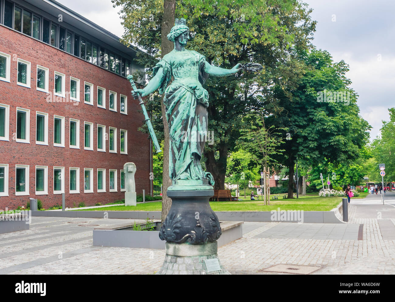 The Kilia figure was formerly part of the Kilia Fountain and is now in ...