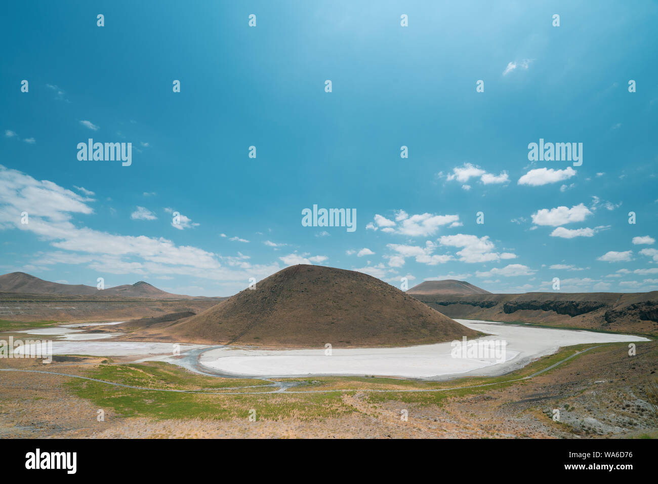 Meke crater lake at Konya,Turkey. Nature Landscape Stock Photo - Alamy