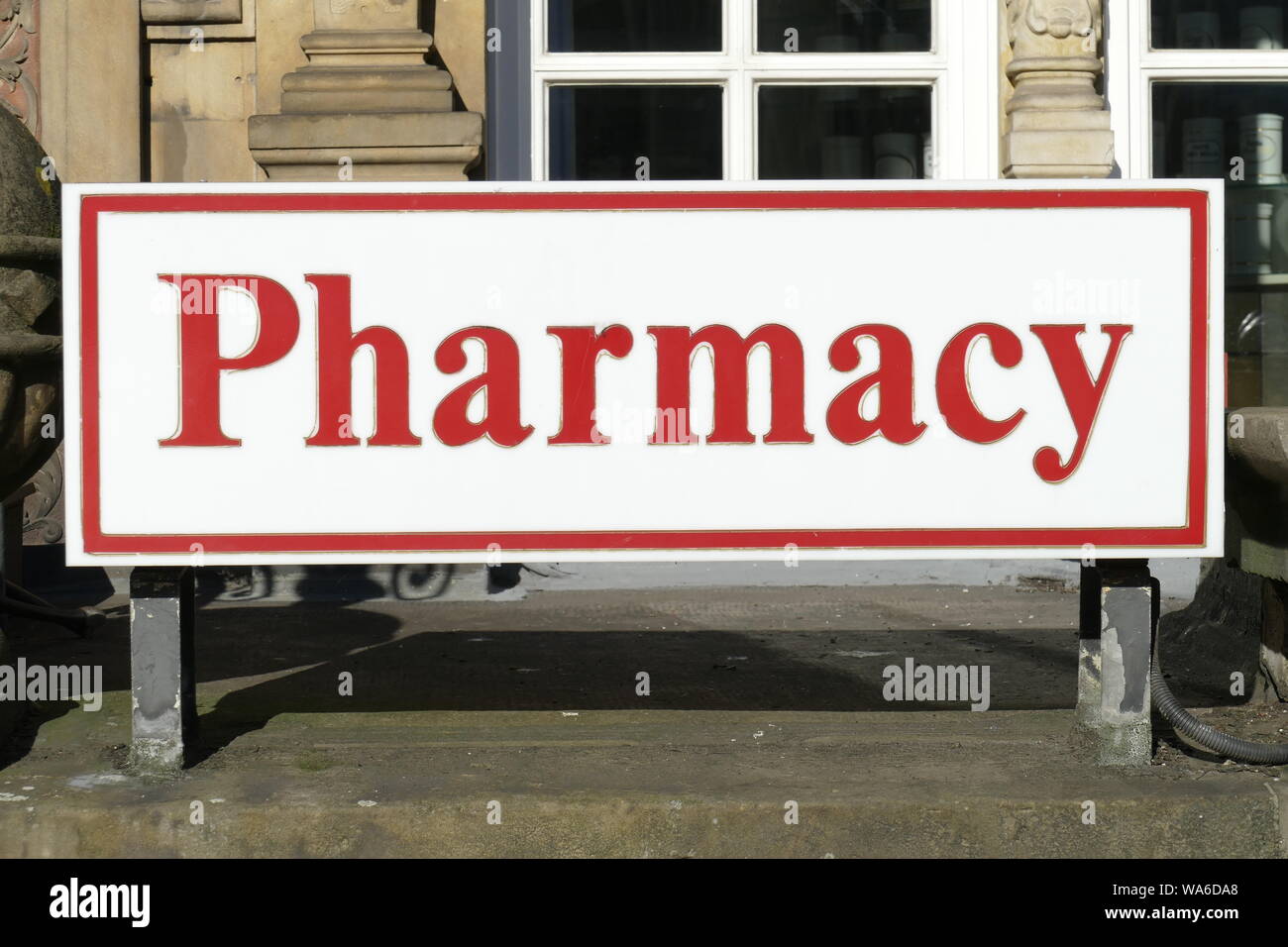 Sign pharmacy logo germany hi-res stock photography and images - Alamy