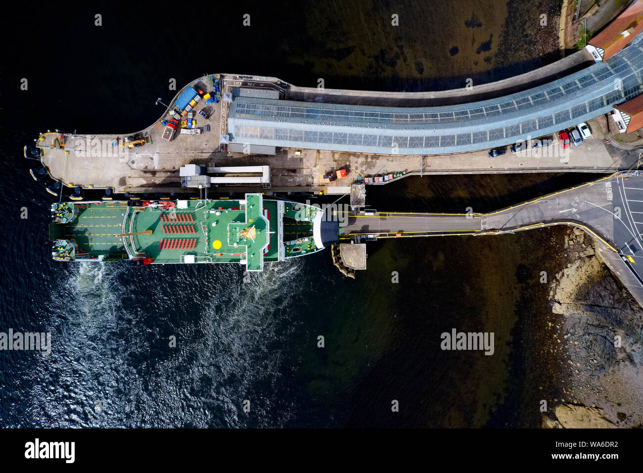 Aerial view of largs beach hi-res stock photography and images - Alamy