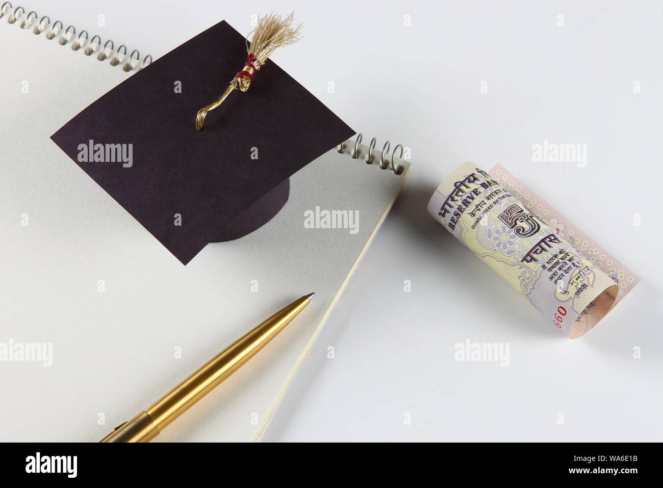 Mortar board money hi-res stock photography and images - Alamy