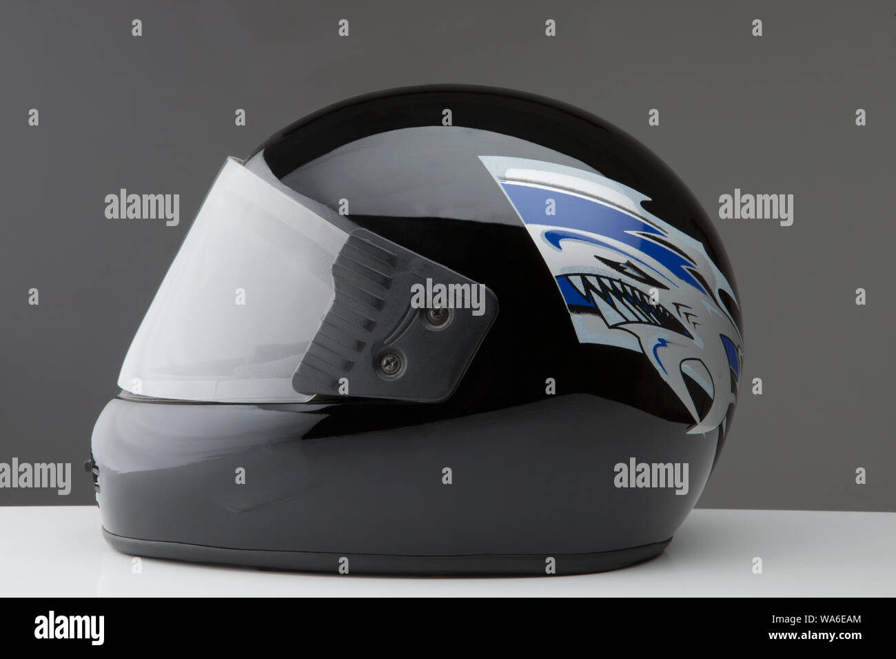 Crash helmet safety helmet visor hi-res stock photography and images ...