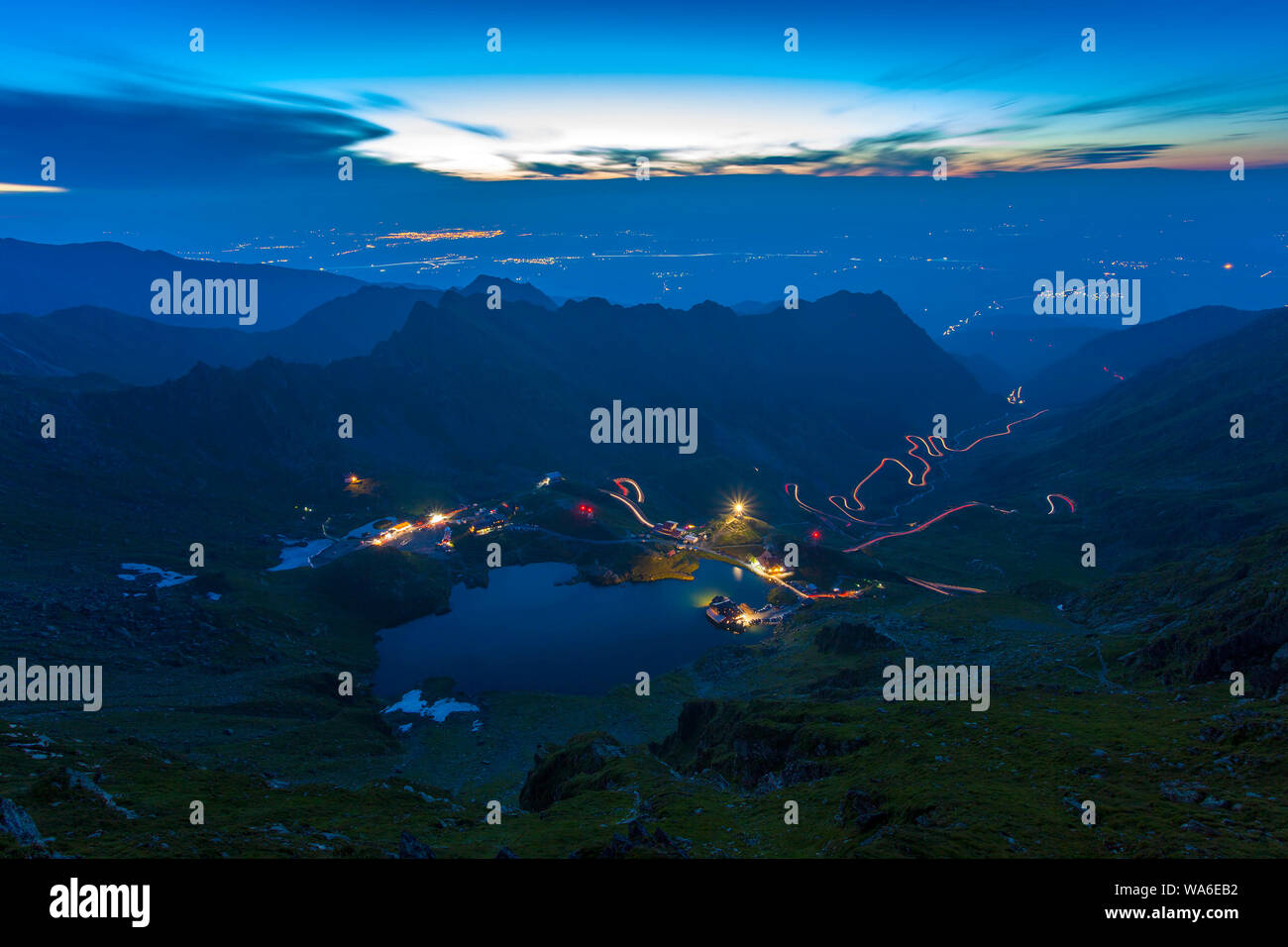 Transfagarasan night hi-res stock photography and images - Alamy