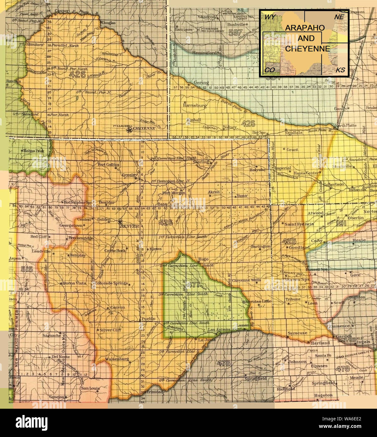 Cheyenne arapaho treaty hi-res stock photography and images - Alamy