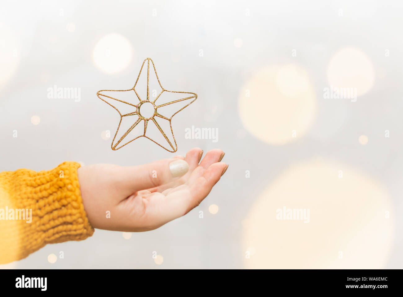 Levitating hand hi-res stock photography and images - Alamy