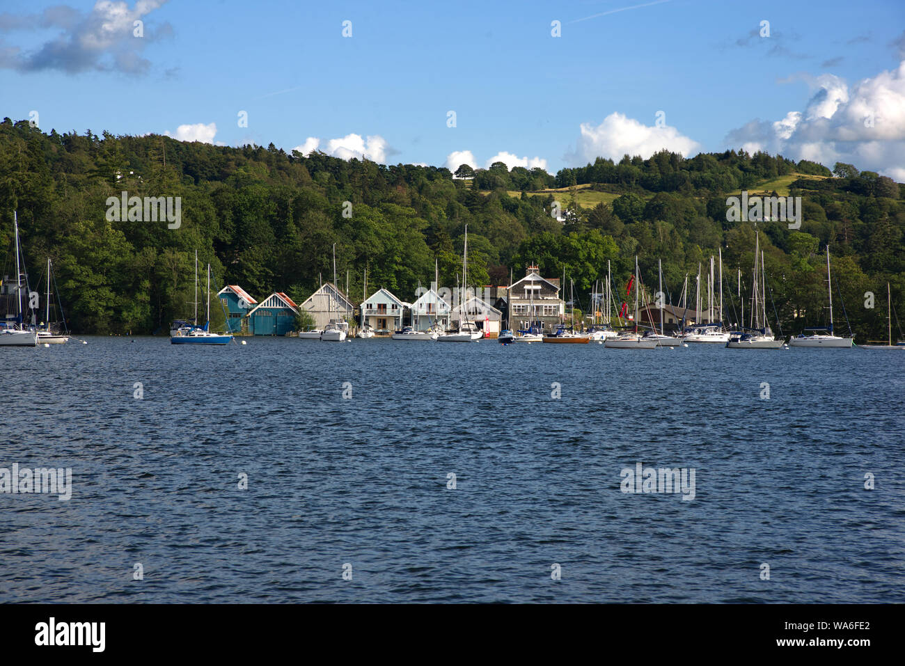Views of Windermere both on and off the water Stock Photo - Alamy