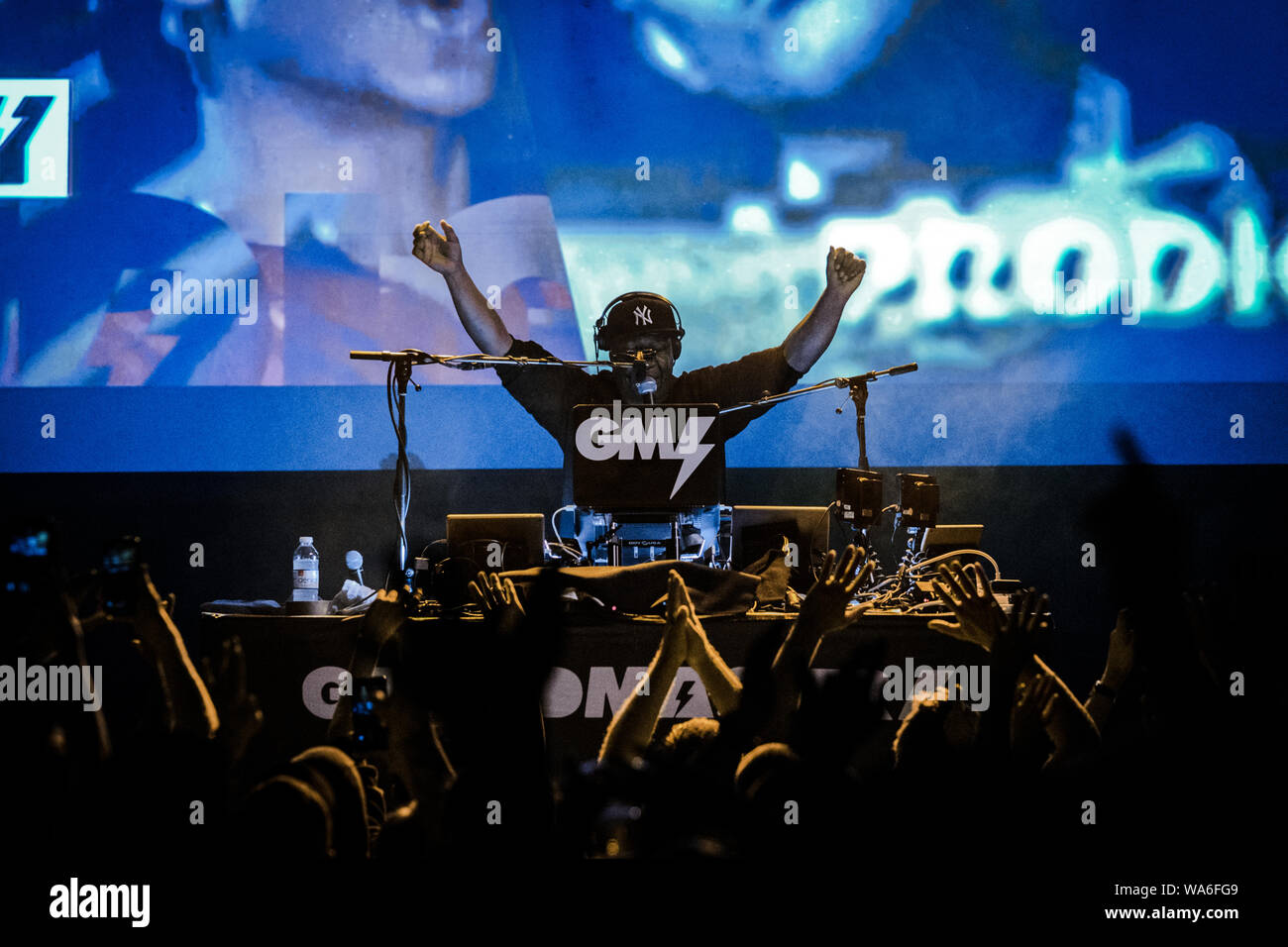 Copenhagen, Denmark. 17th, August 2019. The American rapper and DJ ...