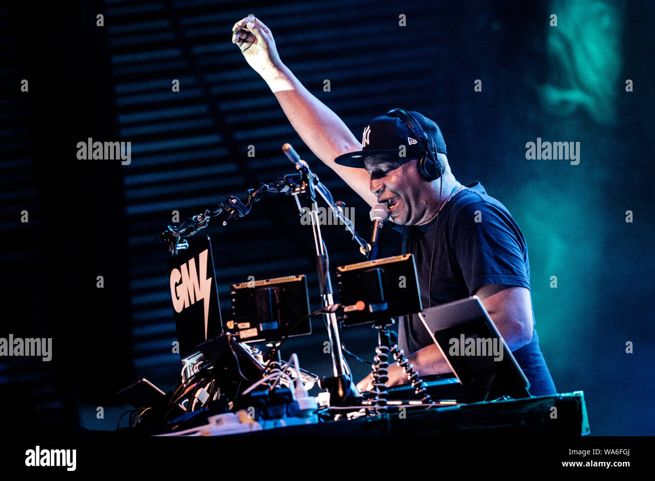 Copenhagen, Denmark. 17th, August 2019. The American rapper and DJ ...