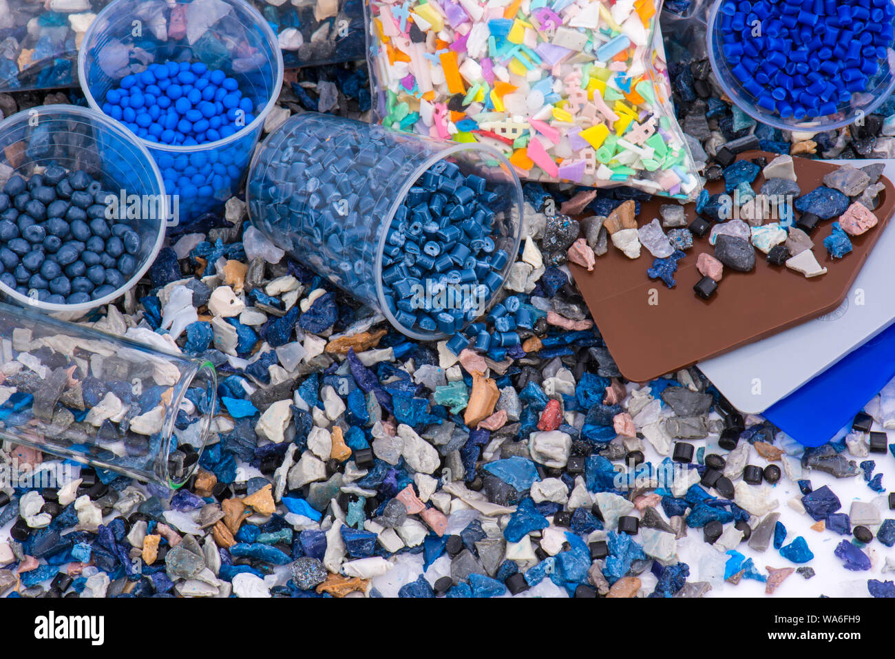 Plastic waste samples hi-res stock photography and images - Alamy