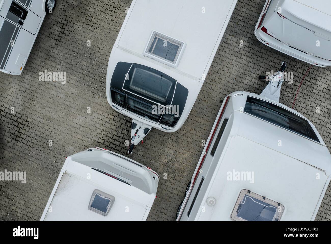 Modern Brand New and Pre Owned Travel Trailers For Sale. Motor Homes ...