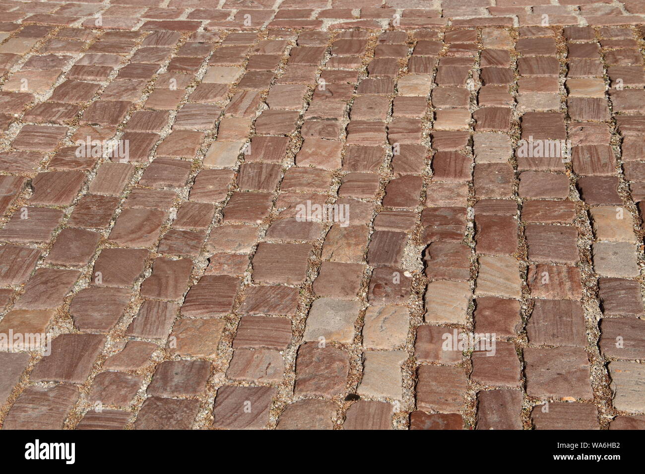 paving stones on the street Stock Photo - Alamy