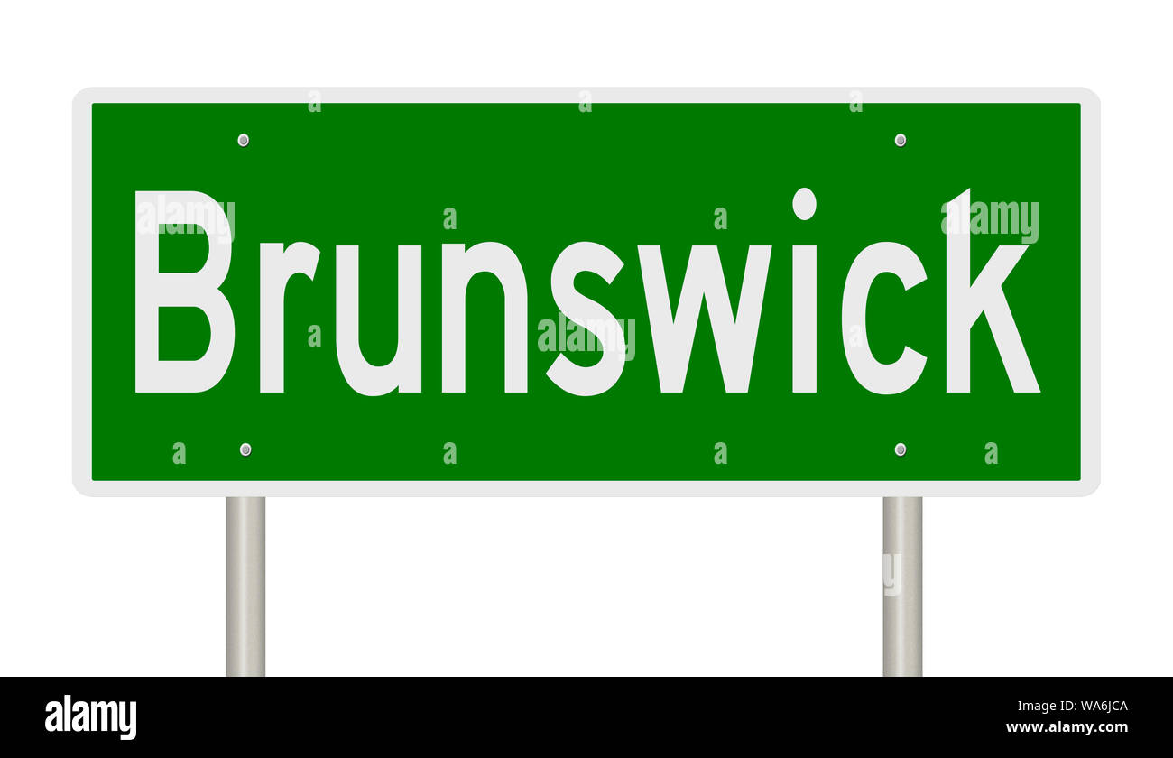 Sign new brunswick Cut Out Stock Images & Pictures - Alamy