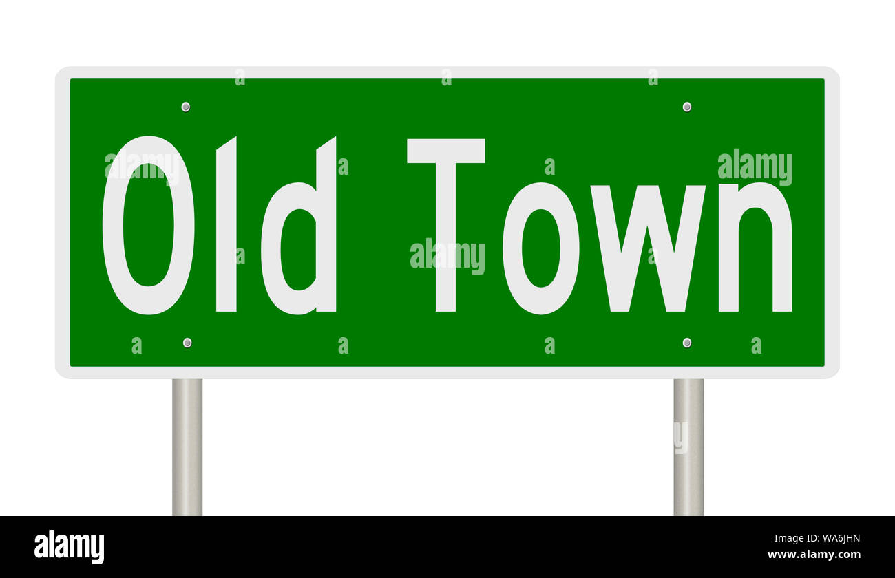 Old new england town Cut Out Stock Images & Pictures - Alamy