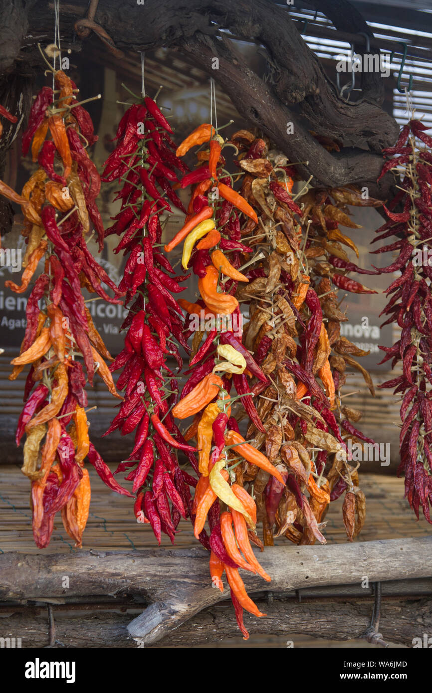 Hanging dried fruit hi-res stock photography and images - Alamy