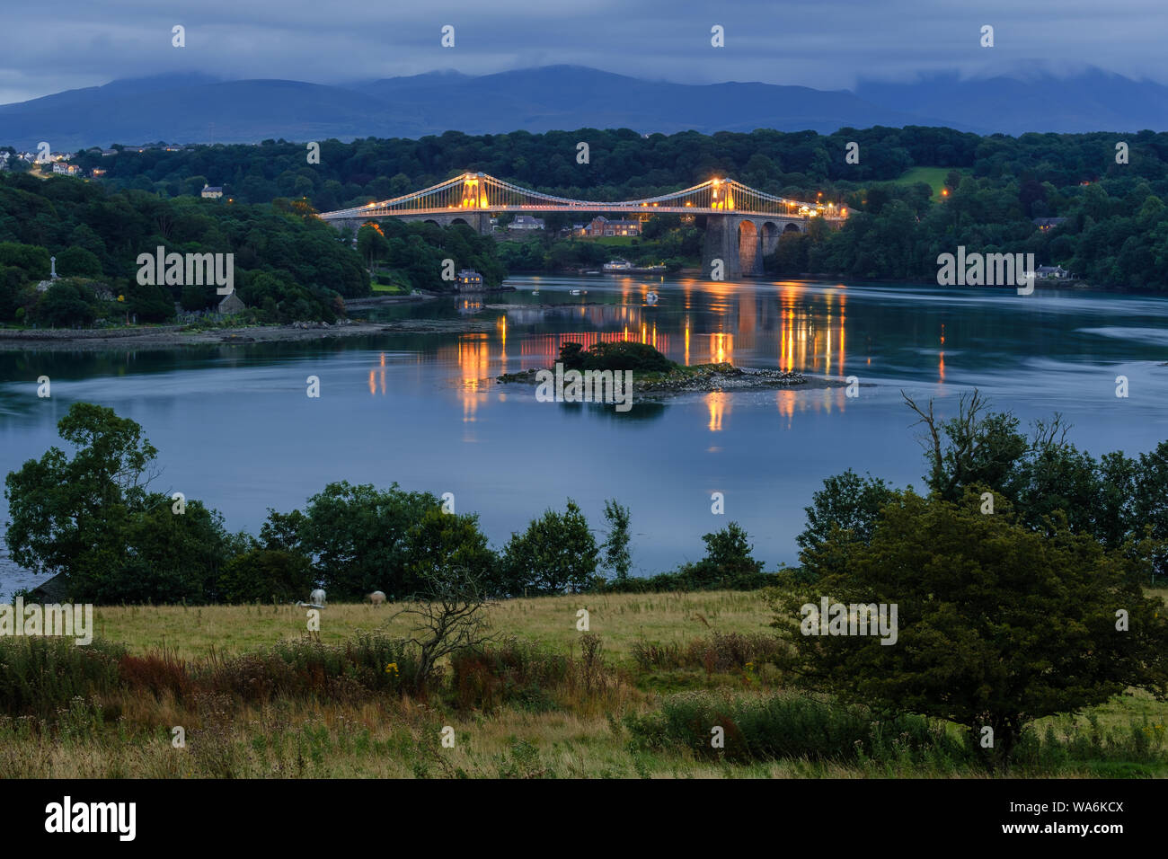 Menai strait anglesey hi-res stock photography and images - Alamy