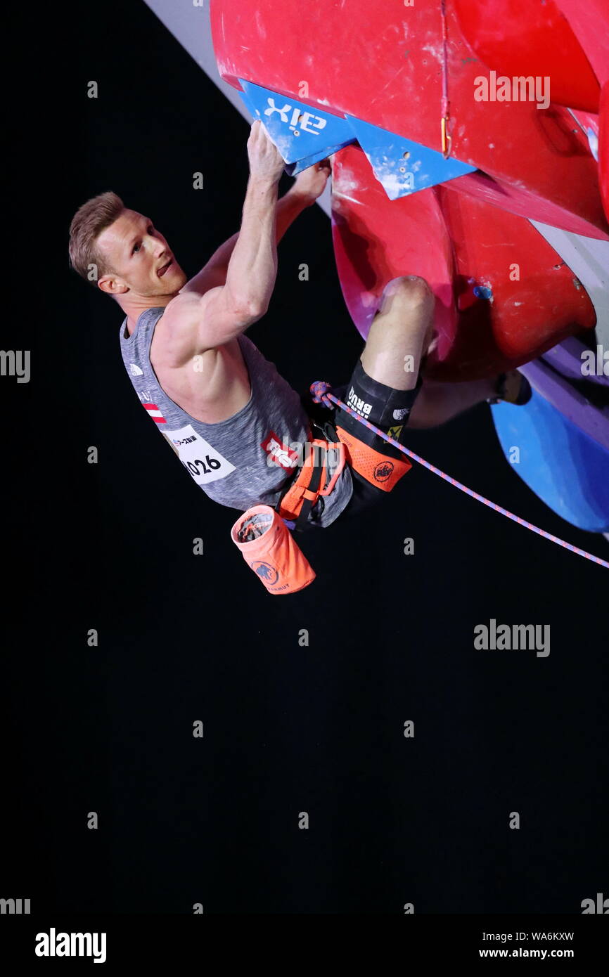 Jakob Schubert (AUT), AUGUST 15, 2019 - Sport Climbing : IFSC Climbing ...