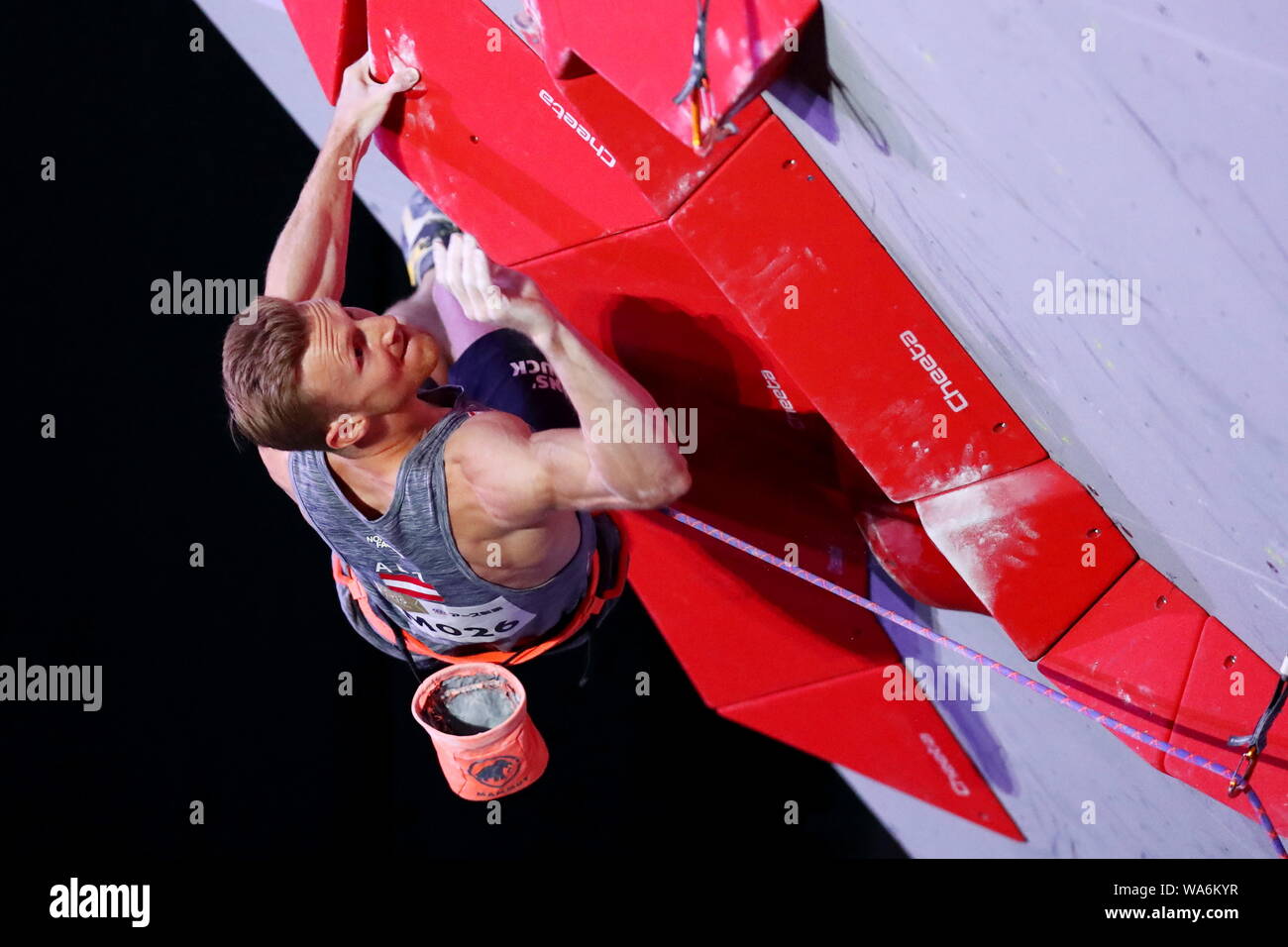 Jakob Schubert (AUT), AUGUST 15, 2019 - Sport Climbing : IFSC Climbing ...