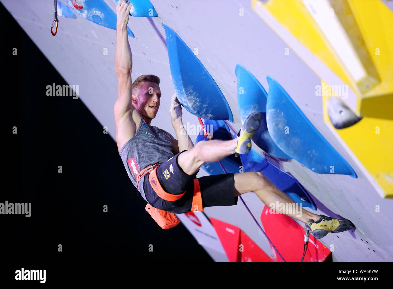Jakob Schubert (AUT), AUGUST 15, 2019 - Sport Climbing : IFSC Climbing ...