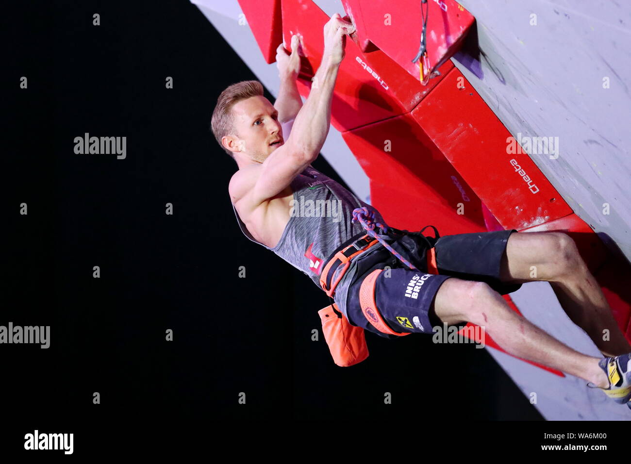 Jakob Schubert (AUT), AUGUST 15, 2019 - Sport Climbing : IFSC Climbing ...