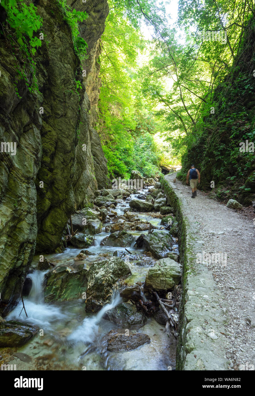 Gole dell'Infernaccio (Italy) - A naturalistic wild attraction in the ...