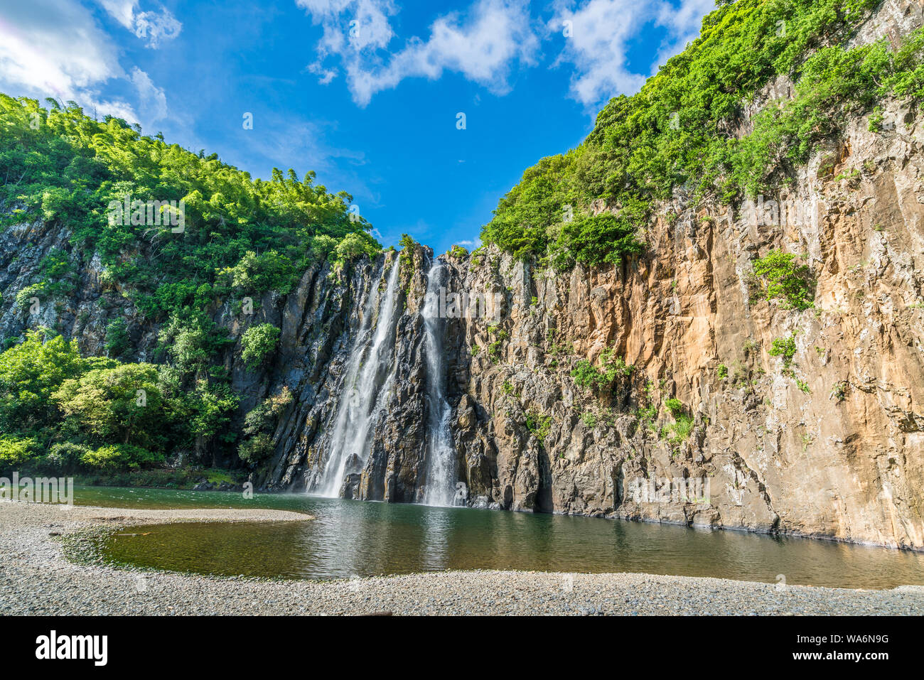 Reunion island waterfall hi-res stock photography and images - Alamy