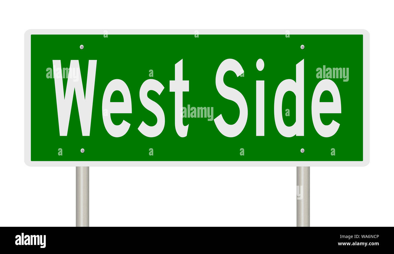 West side road Cut Out Stock Images & Pictures - Alamy