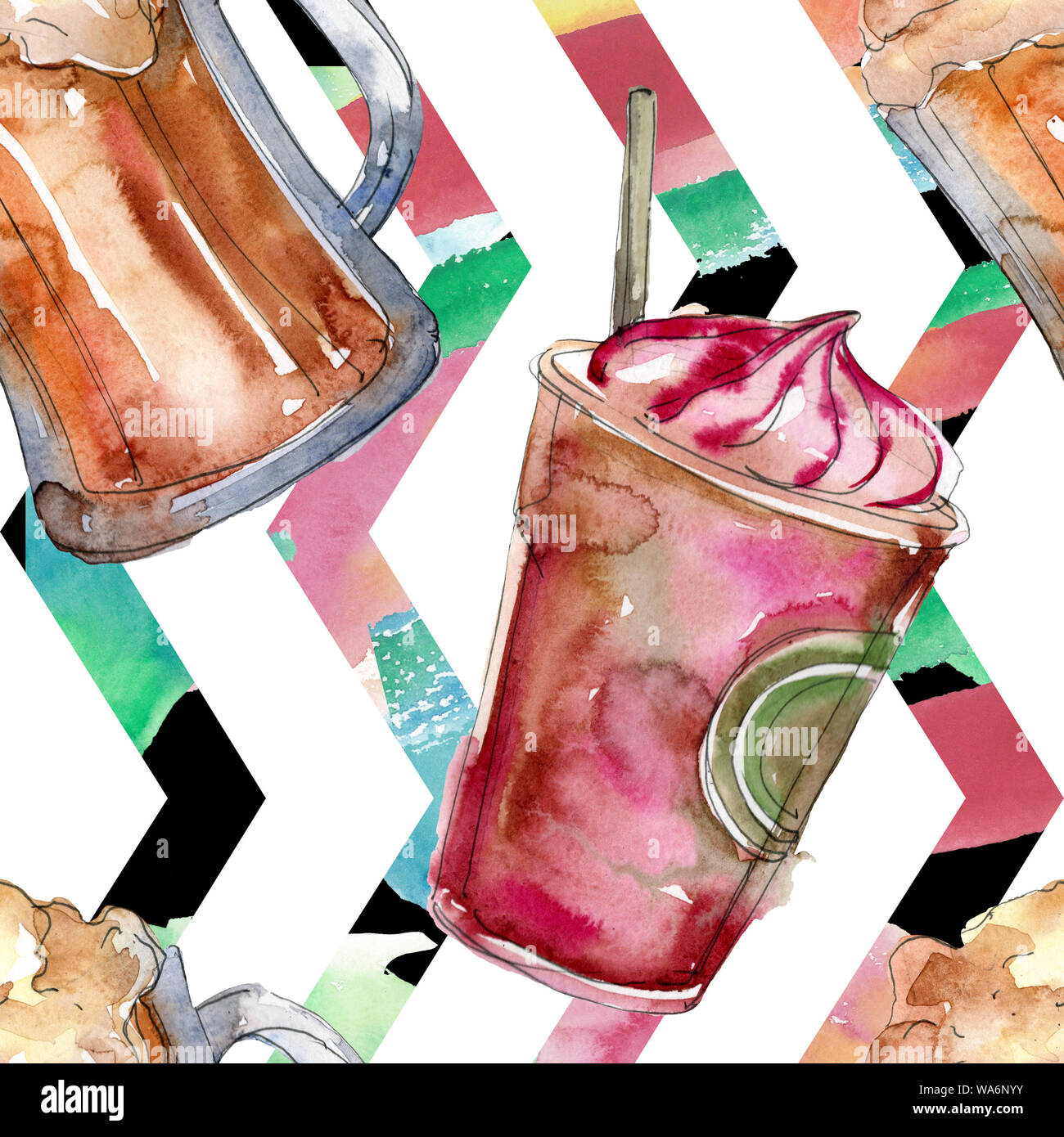 Alcoholic bar party cocktail drink. Nightclub sketch drawing ...