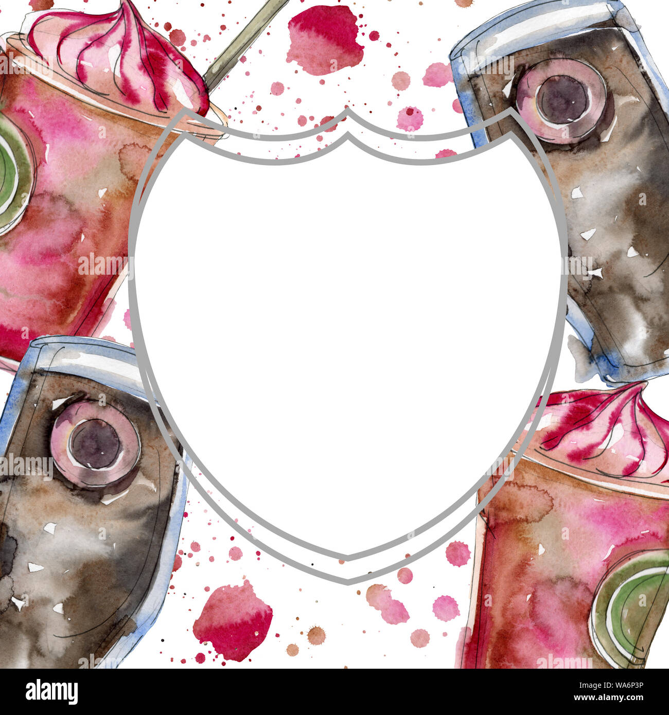 Alcoholic bar party cocktail drink. Nightclub isolated icon sketch ...