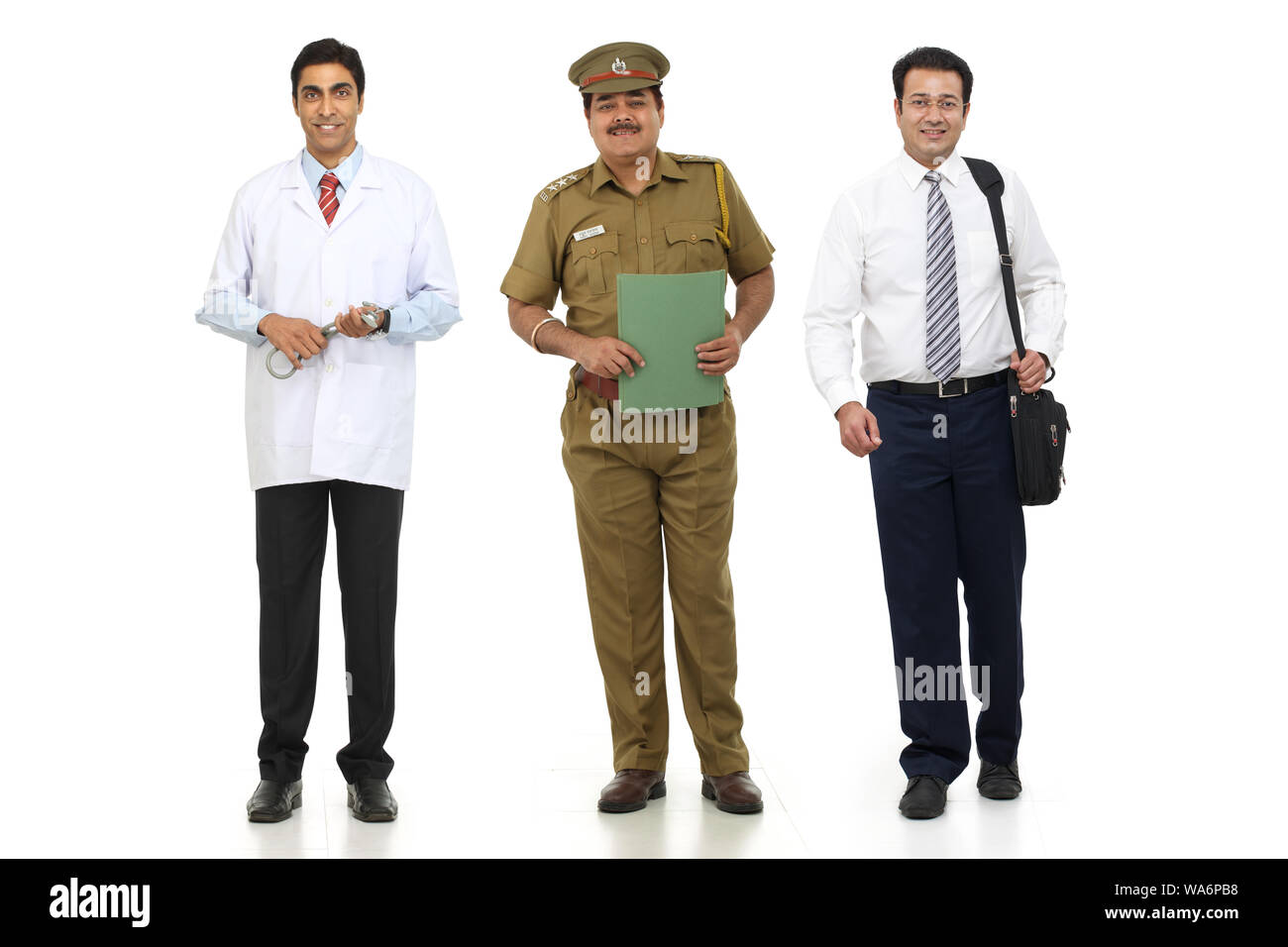 Group of professionals with different occupations Stock Photo - Alamy
