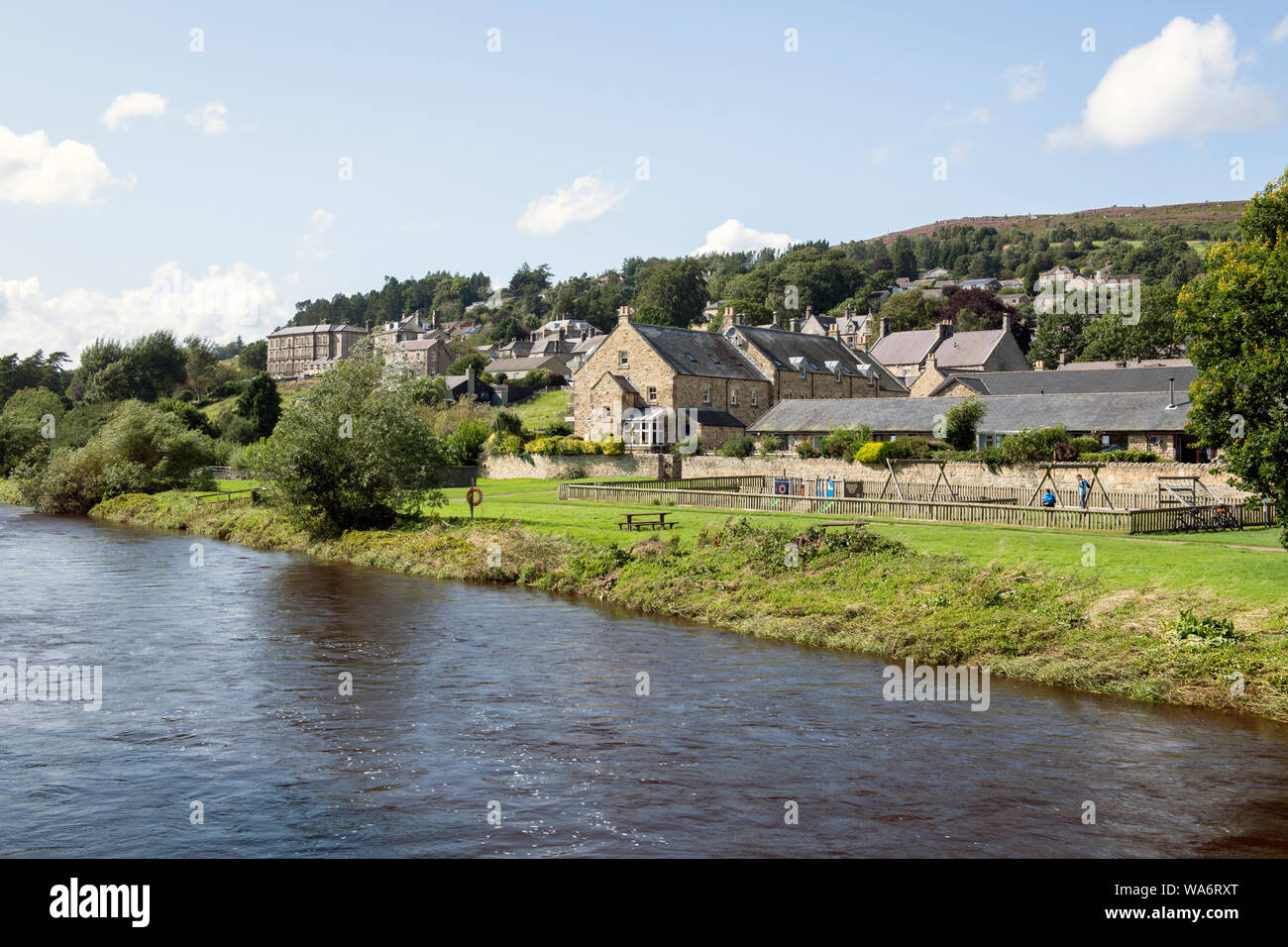 Rothbury northumberland river hi-res stock photography and images - Alamy