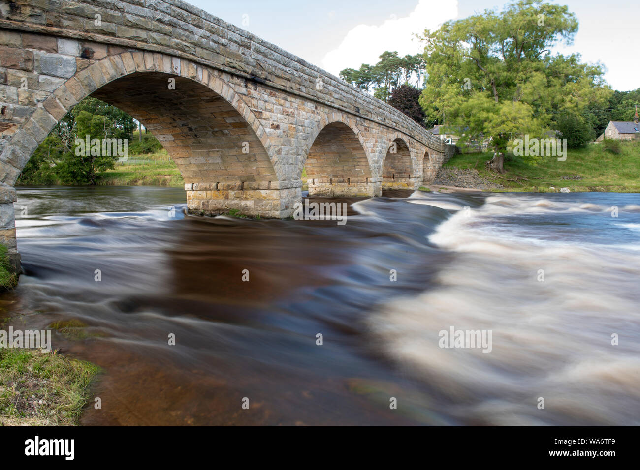 Fast flowing water under bridge hi-res stock photography and images - Alamy